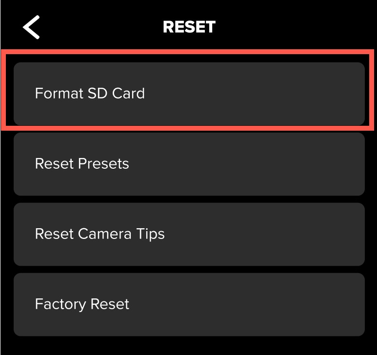 MAX2: Reset Camera Settings