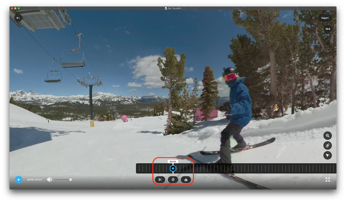 GoPro Player: How To Reframe 360 Video