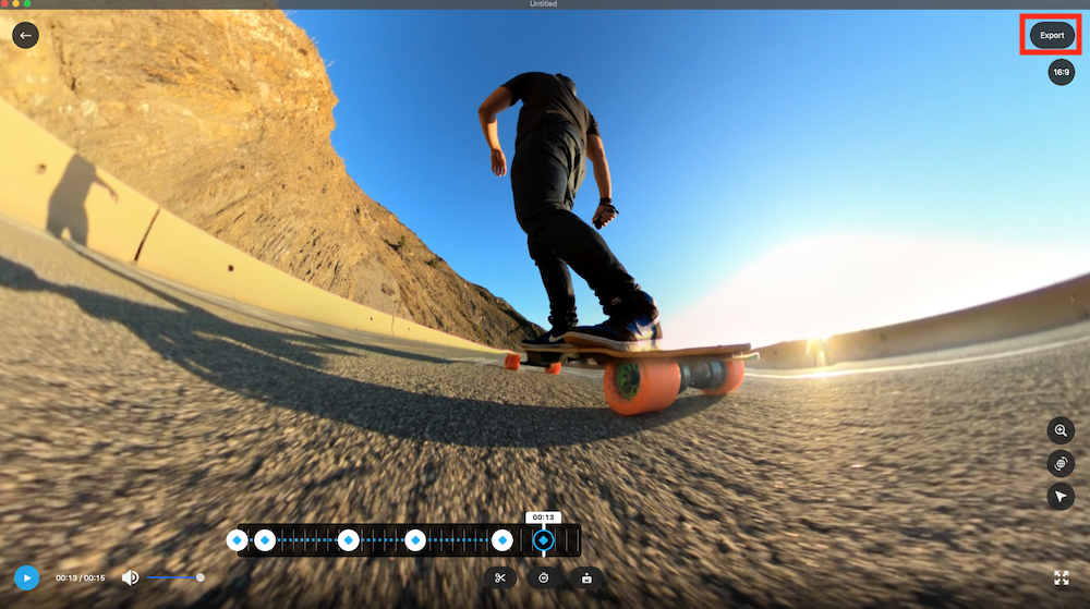 GoPro Player: Render 360 Video