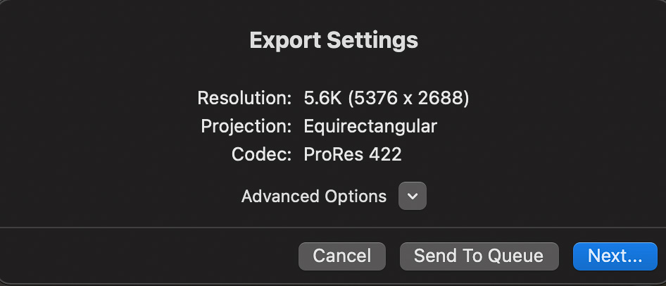 GoPro Player: Render 360 Video