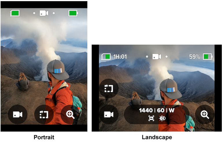 Landscape vs. Portrait Capture