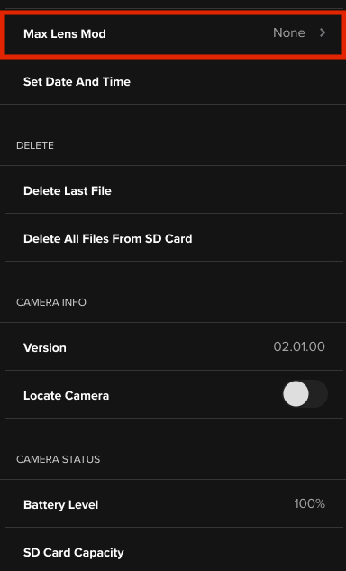 Max Lens Mod 2.0
