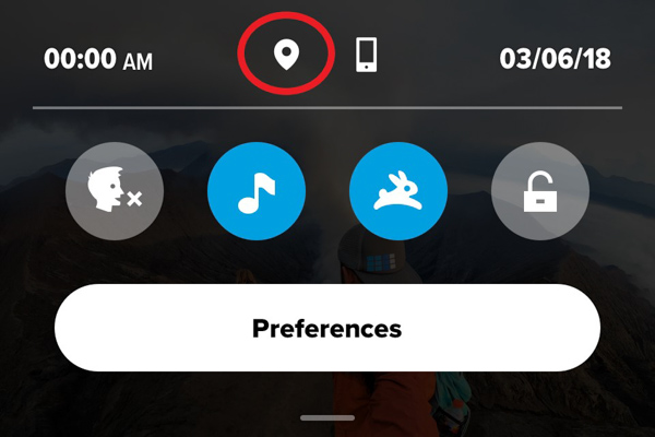 如何打开 GoPro 摄像机的 GPS