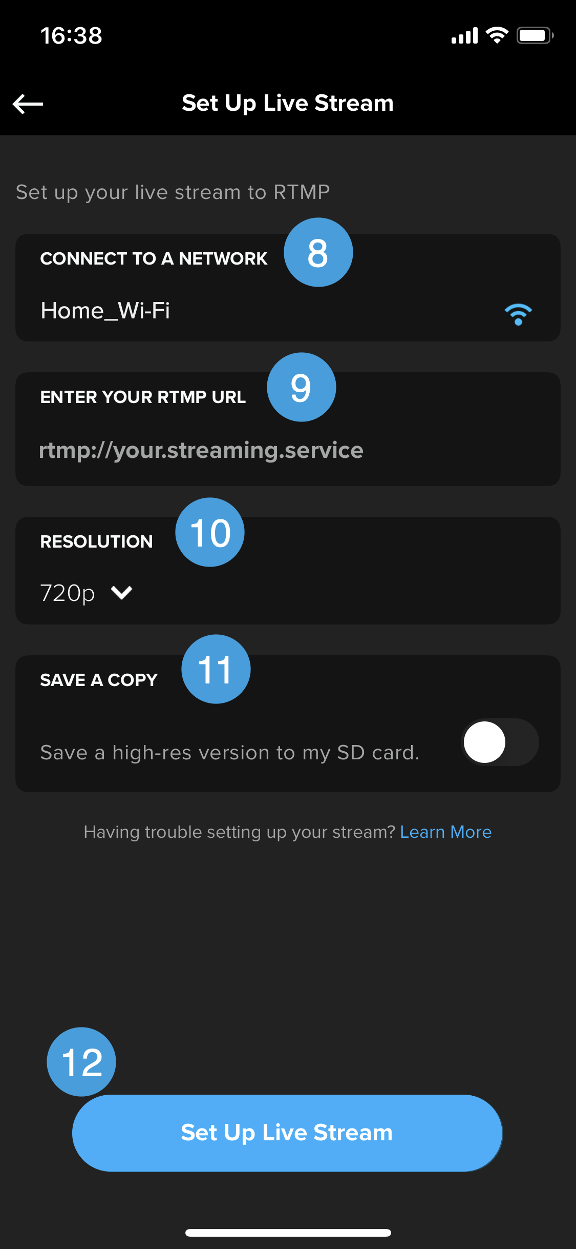 How To Live Stream From Your GoPro