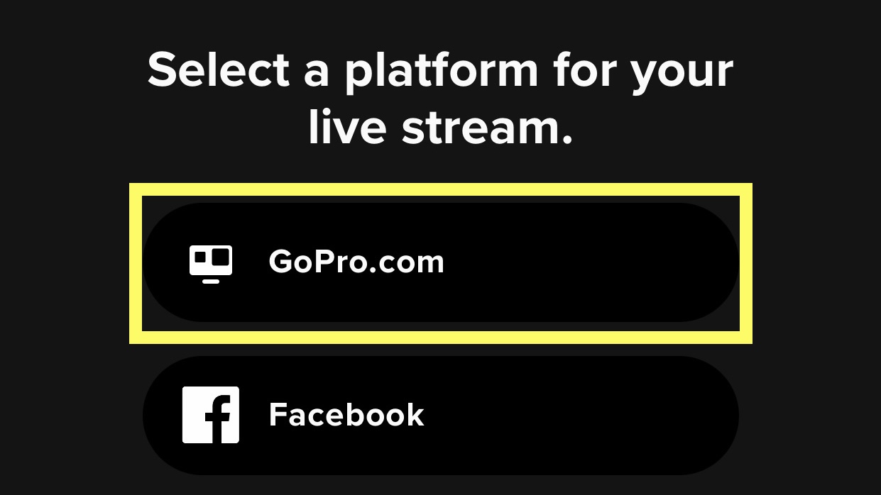 How To Live Stream From Your GoPro