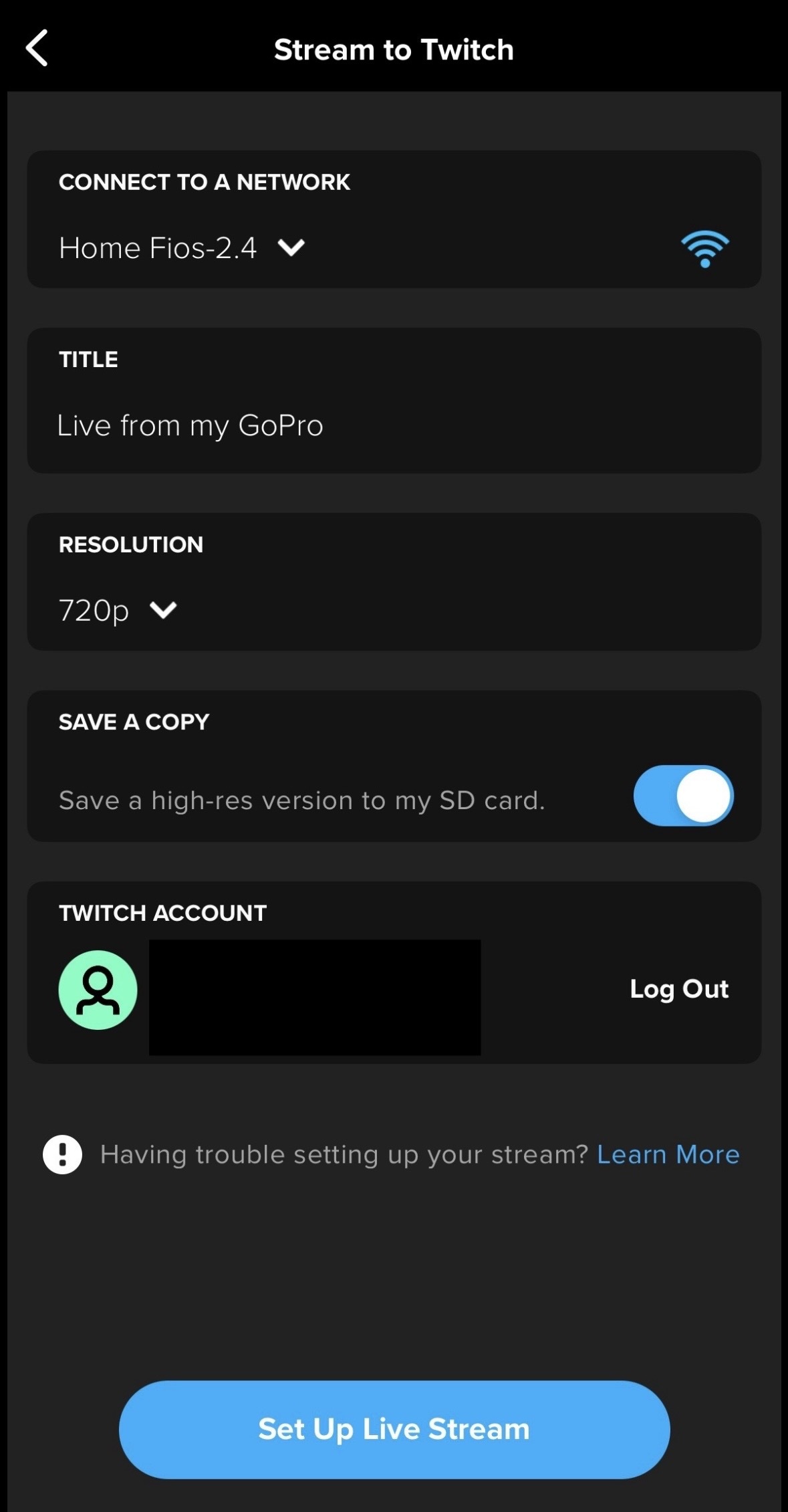How To Live Stream From Your GoPro
