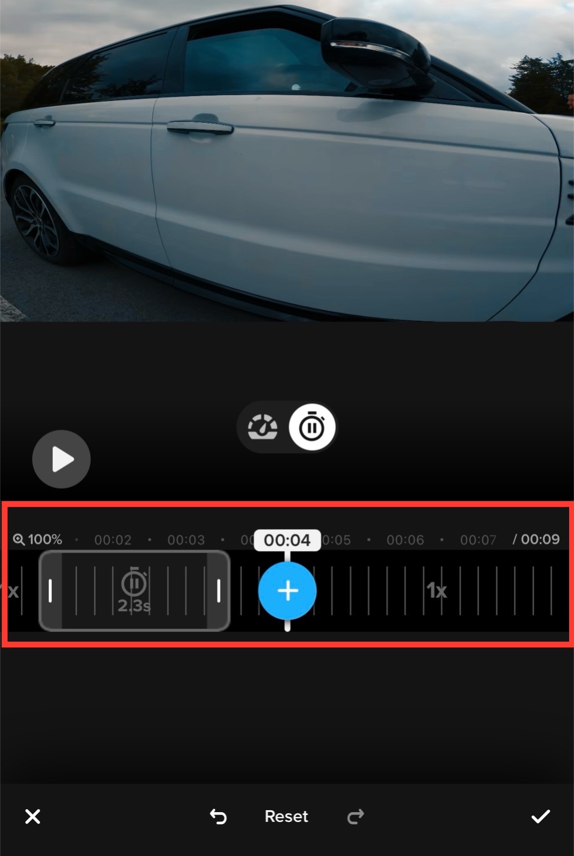 Quik (Mobile): How To Use Speed Tool