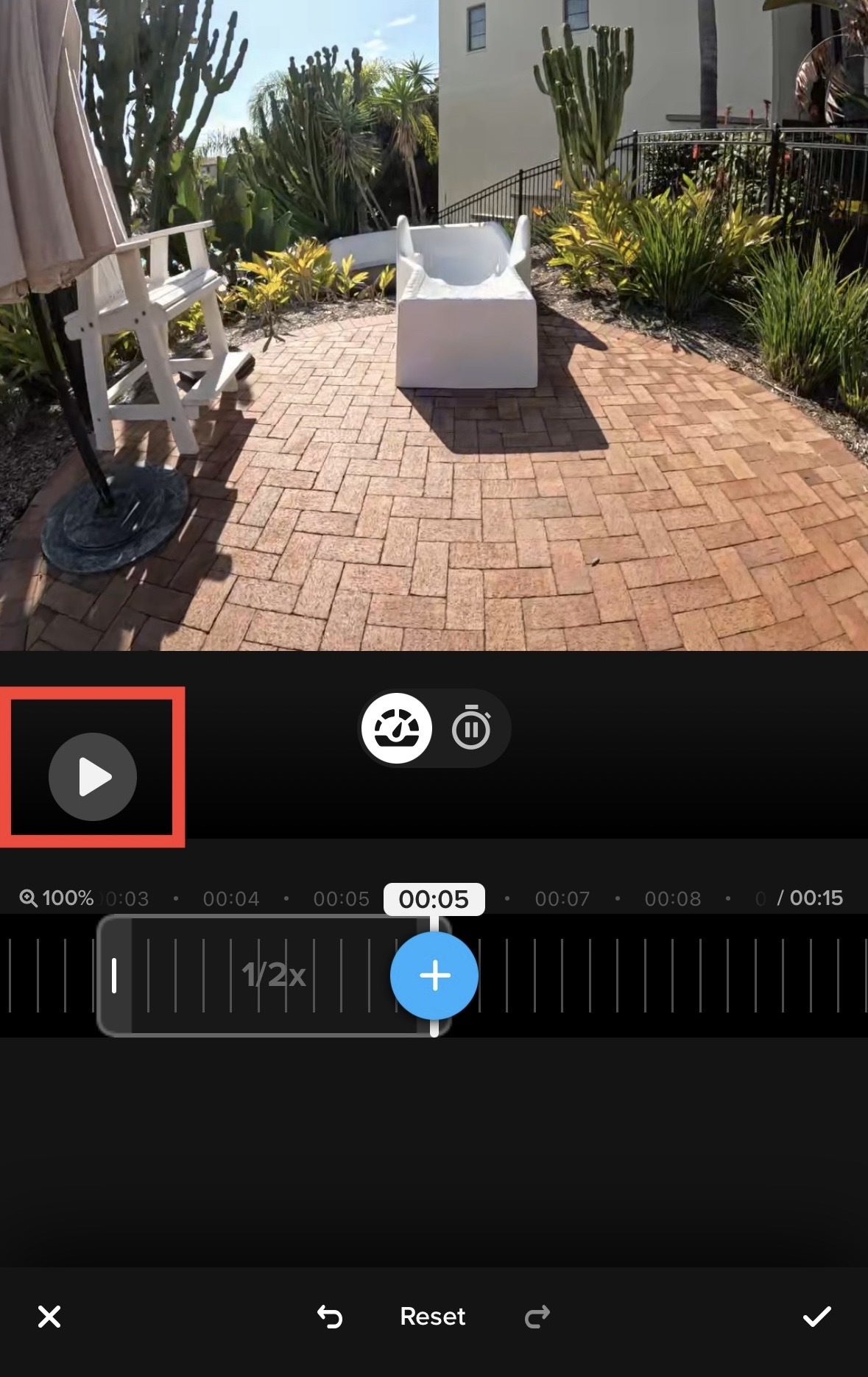 Quik (Mobile): How To Use Speed Tool