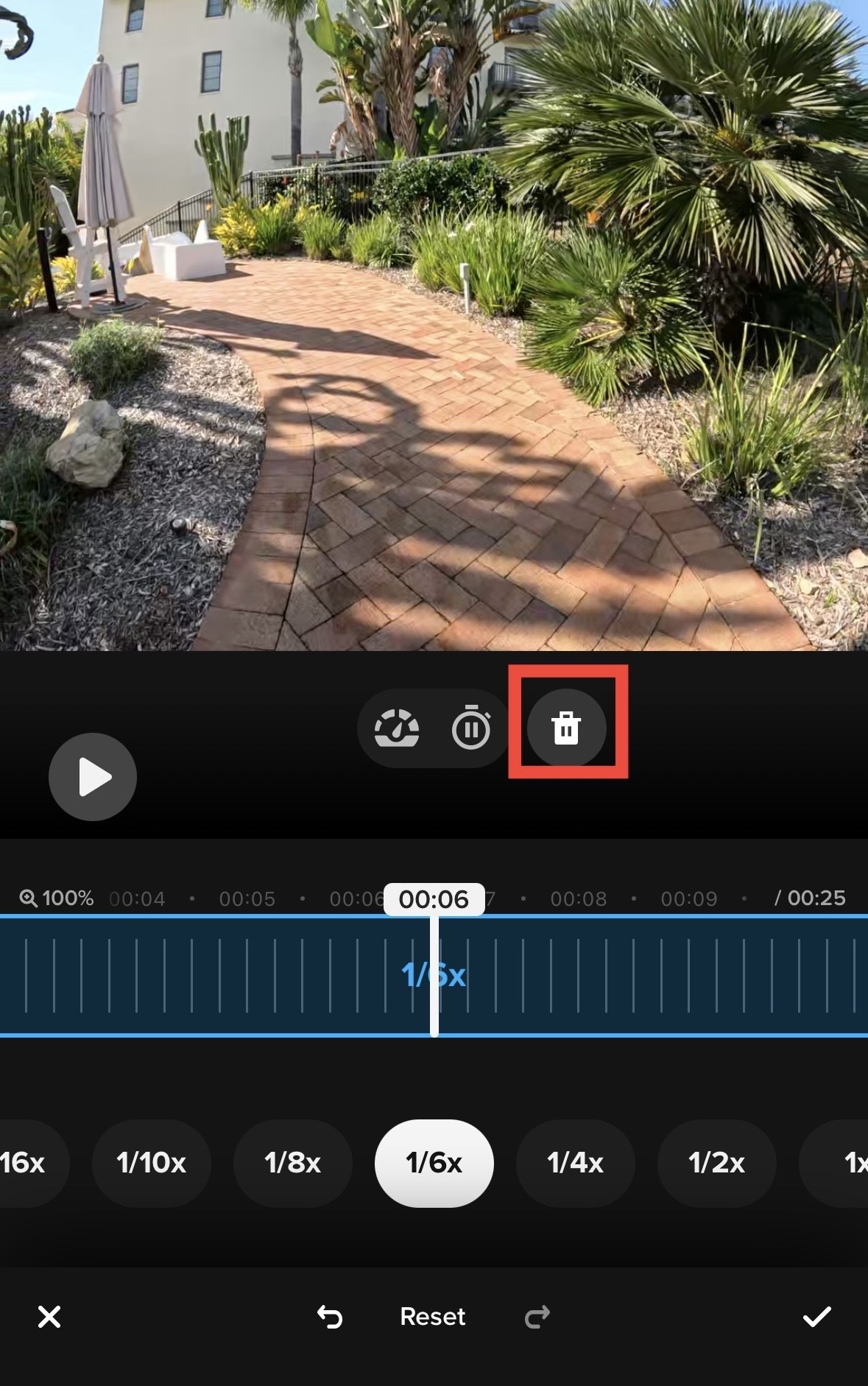 Quik (Mobile): How To Use Speed Tool