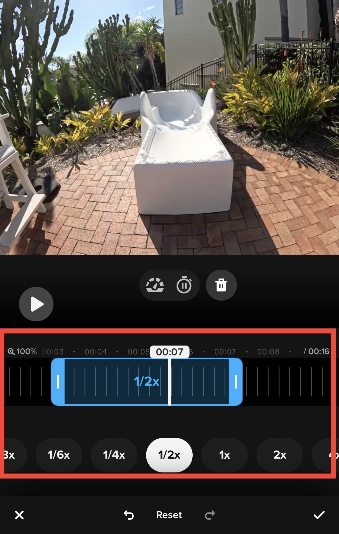 Quik (Mobile): How To Use Speed Tool