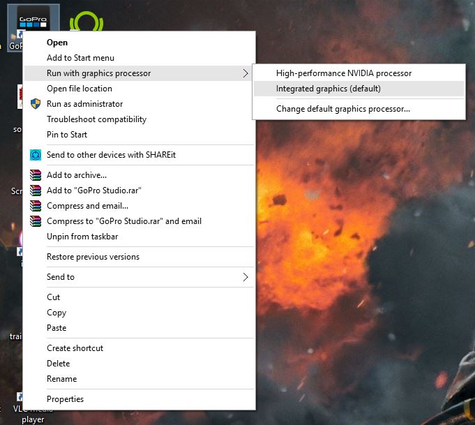 Quik for desktop Crashes while Opening Create Mode