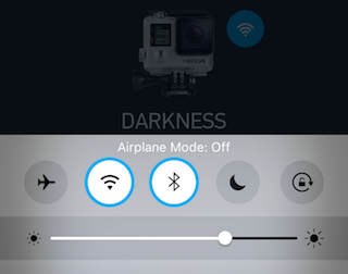 There seems to be an issue connecting to your GoPro