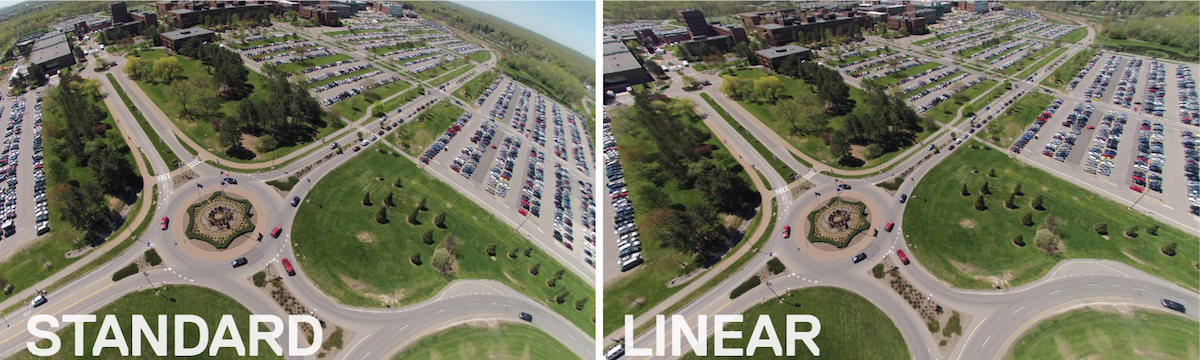 O que é o campo de visão linear (FOV)?