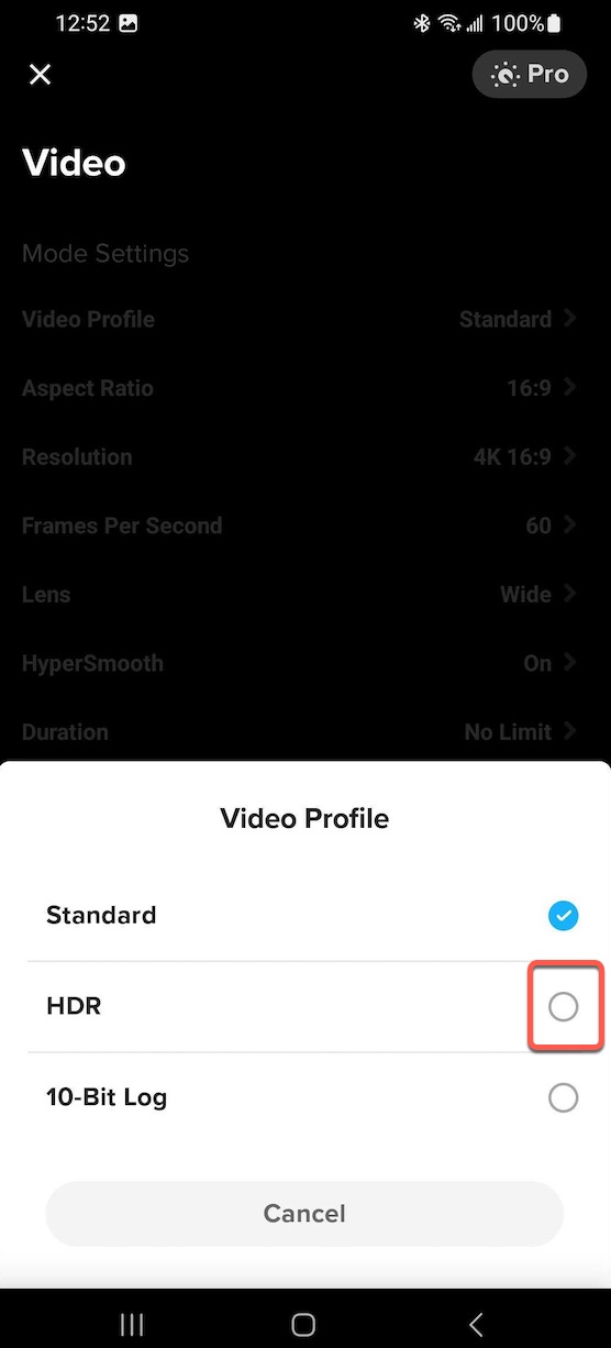HERO12 Black: HDR Video