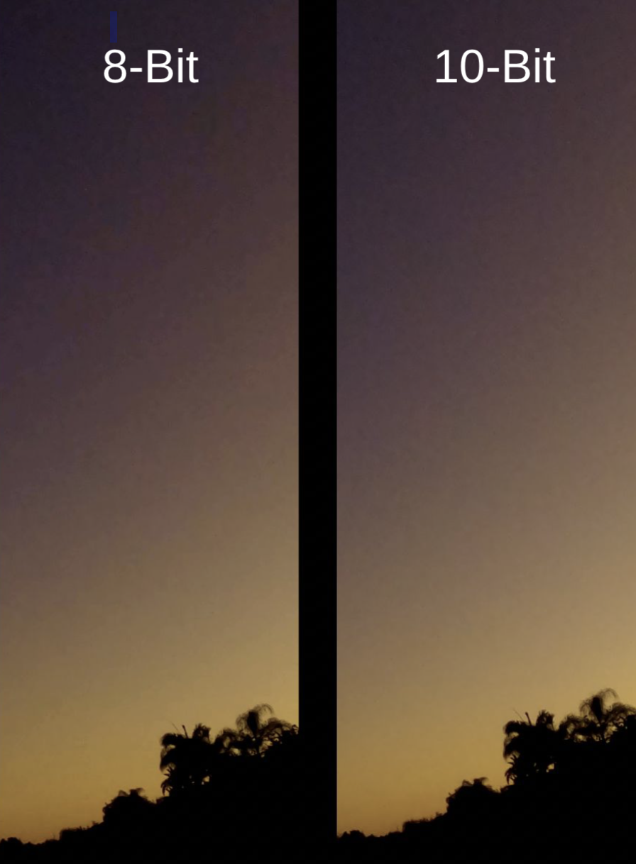 10-Bit Color Video Information