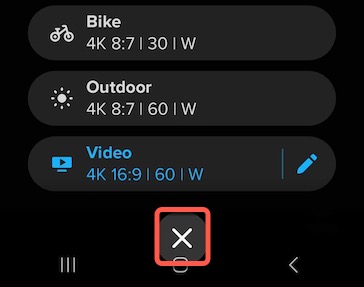 White Balance Setting Information