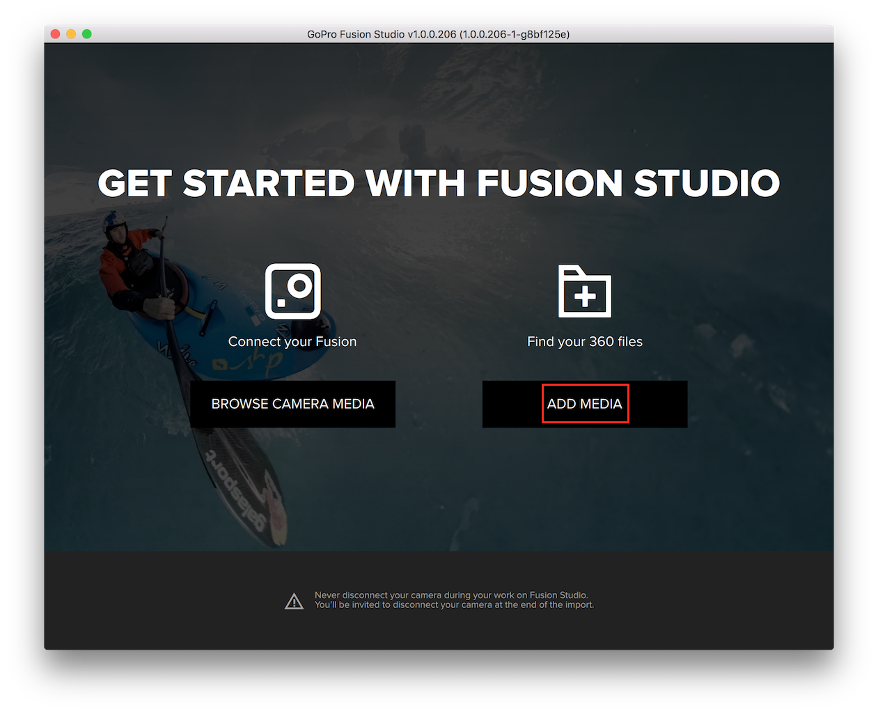 How to Import Media into the GoPro Fusion Studio App