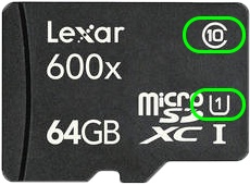 How To Identify Your MicroSD Card Class Rating