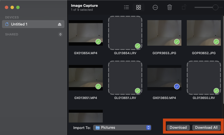 How To Import Camera Files To A Computer: Mac