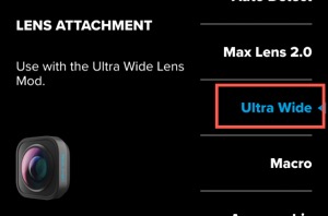 HERO13 Black: Ultra Wide Lens Mod Settings And Modes