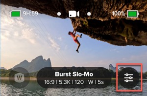 HERO13 Black: Burst Slo-Mo