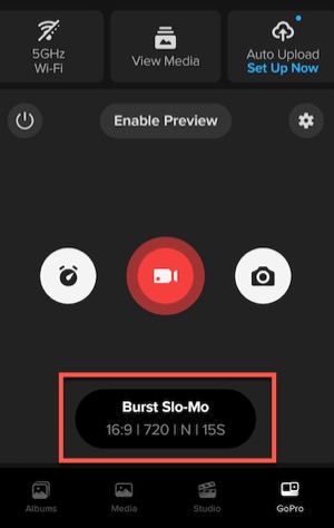 HERO13 Black: Burst Slo-Mo