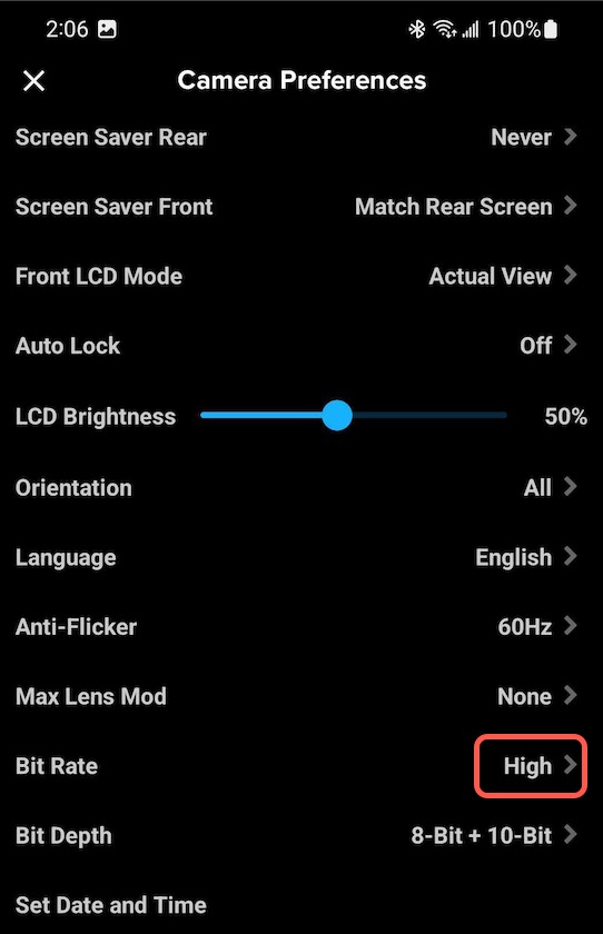 HERO12 Black: 10-Bit Log Encoding