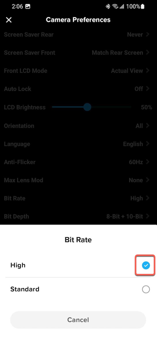HERO12 Black: 10-Bit Log Encoding