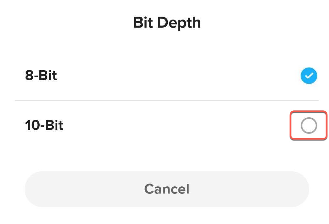 HERO12 Black: 10-Bit Log Encoding